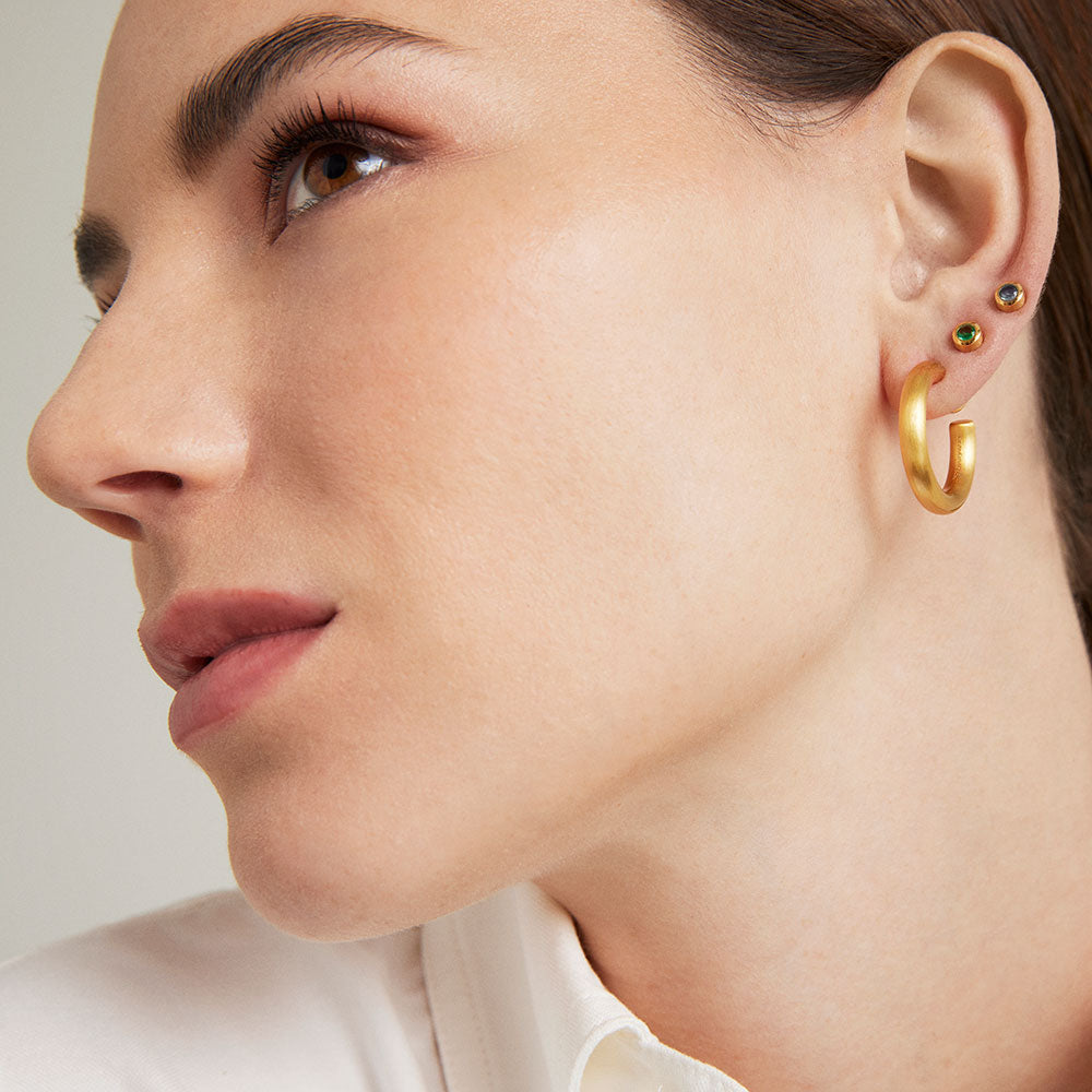 Mini Birthstone Studs | Emeral | Dean Davidson Jewelry