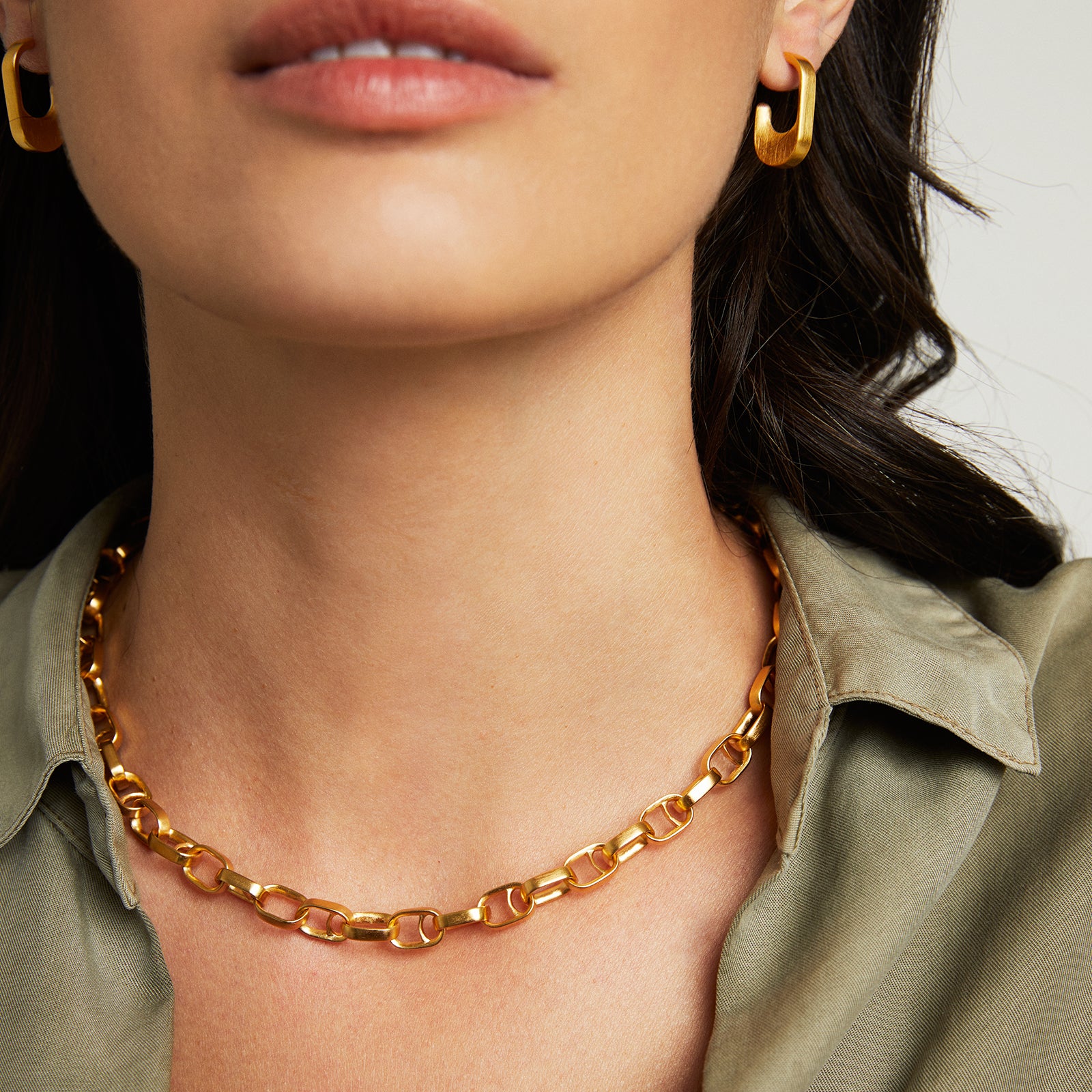 DEAN DAVIDSON JEWELRY | Manhattan Chain Link Statement Necklace